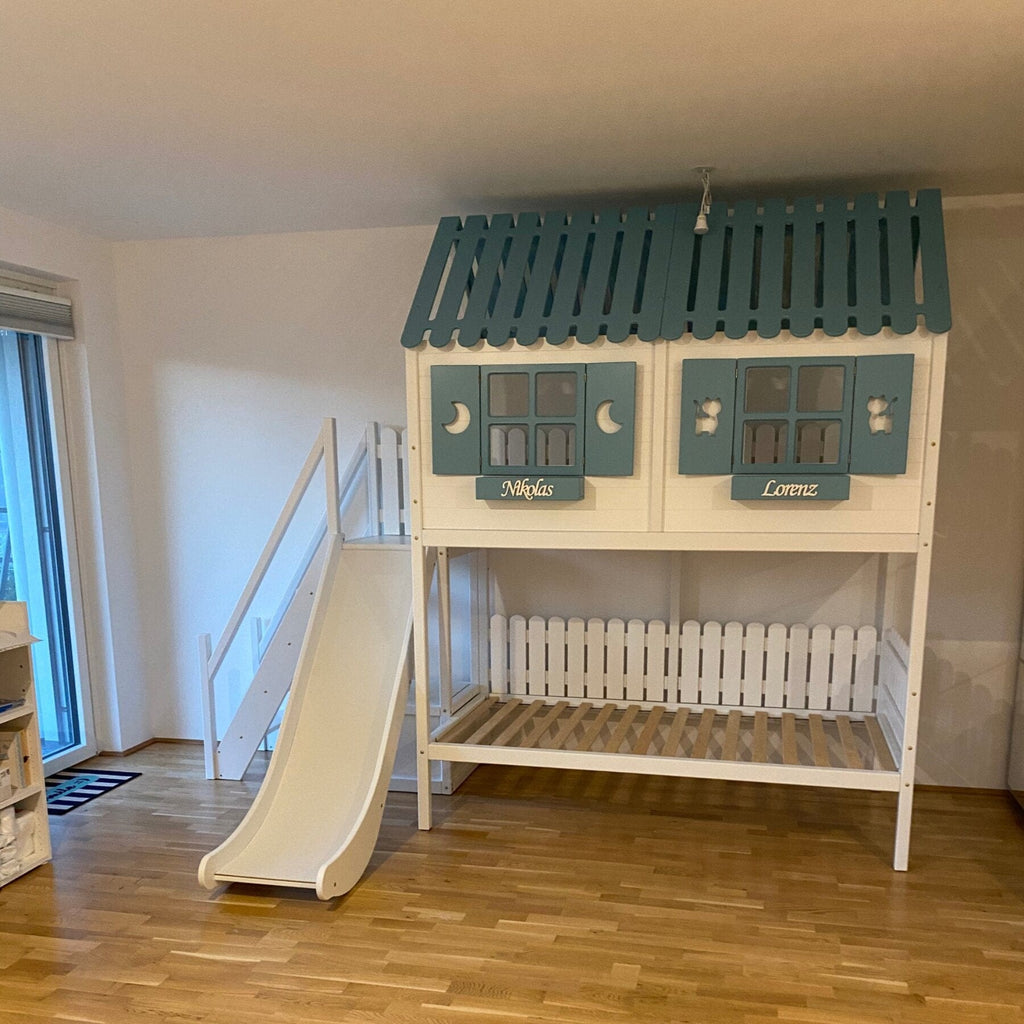 Hausbett Zum Hochbett Umbauen